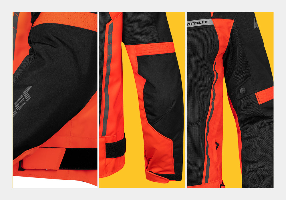 Summer Motorcycle Jackets | Tornado Mesh Silver, Ventilation panels...