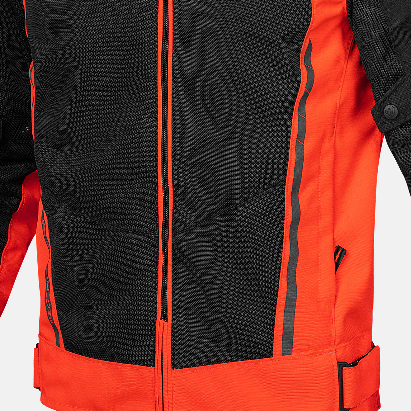 Summer Motorcycle Jackets | Tornado Mesh Silver, Ventilation panels...