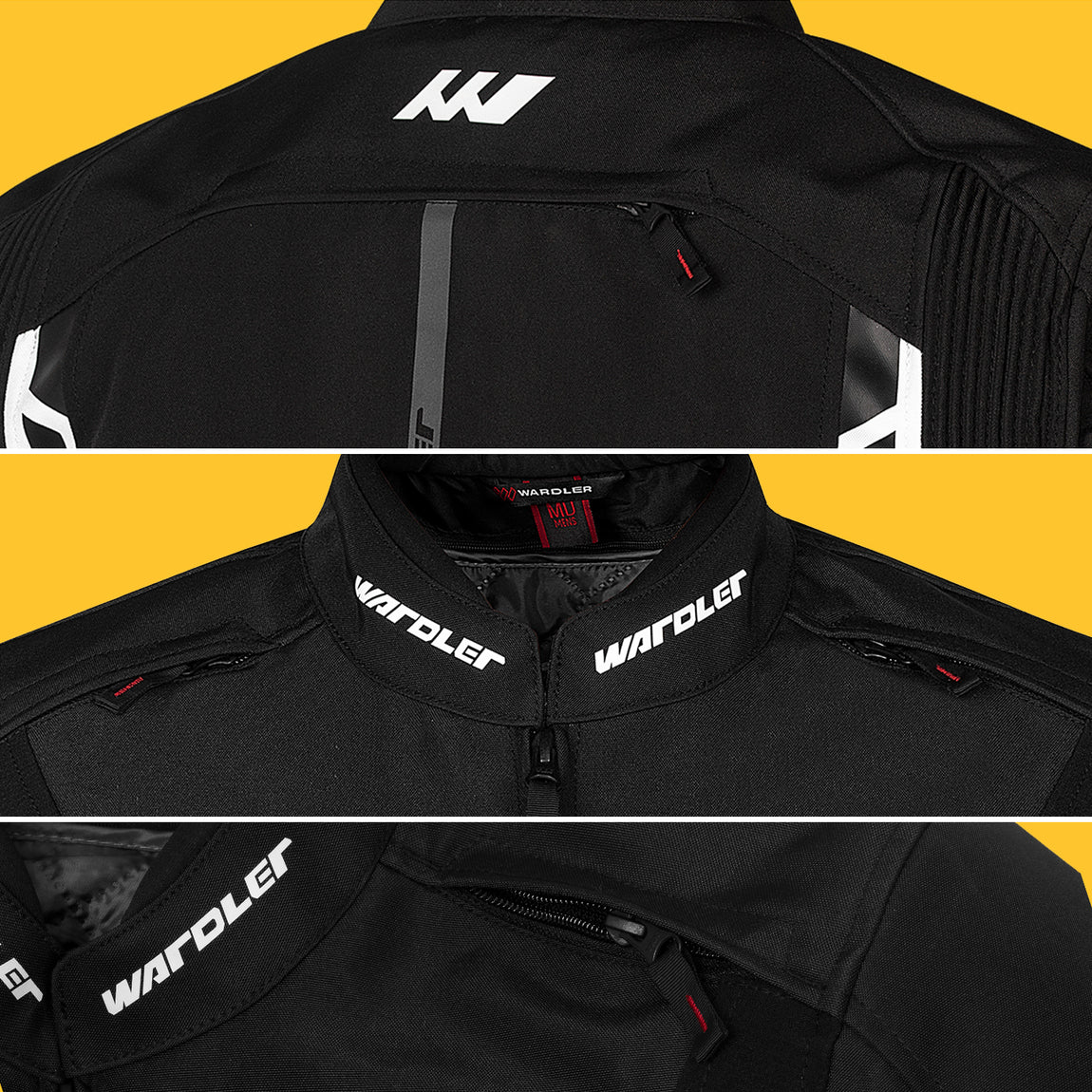 Motorcycle Jacket | Radar Men's Jacket / 3 Years Warranty / Waterproof