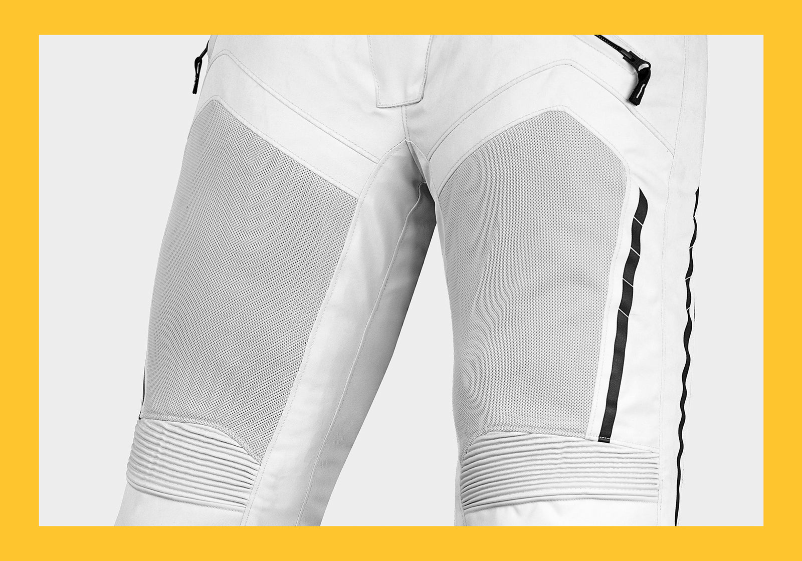 Summer Motorcycle Pants | Designed For Hot Weather Riding | Black